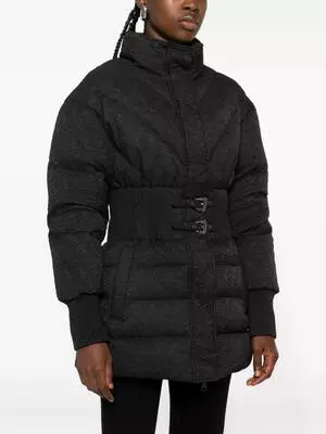 Versace Quilted Belted Jacket