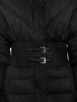 Versace Quilted Belted Jacket