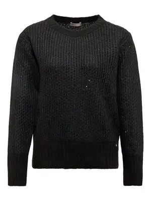 Herno Sequin-embellished Sweater - Black