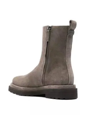 Brunello Cucinelli 30mm Side-zip Ankle Boots