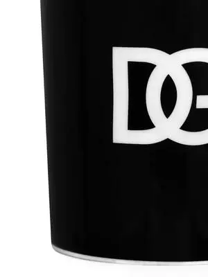 Dolce & Gabbana Dg Print Porcelain Mug - Black