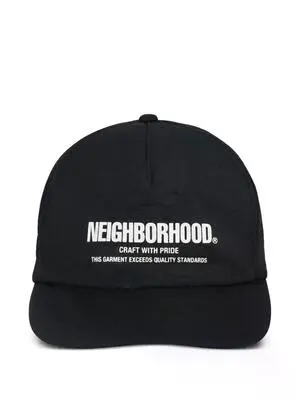NEIGHBORHOOD Logo-print Baseball Cap - Black