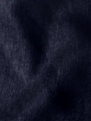 Prada Logo-jacquard Fringe-edge Scarf - Blue