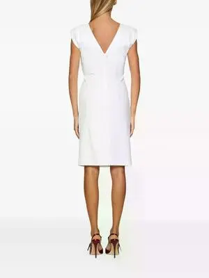DONDUP Padded-shoulder Midi Dress