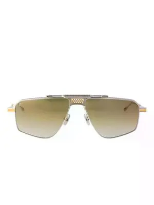 T HENRI EYEWEAR Geometric-Frame Sunglasses Grey