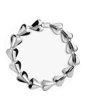 Alaïa Le Coeur Necklace - Silver
