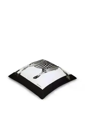 Dolce & Gabbana Large Canvas Cushion - White