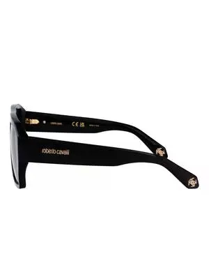 Roberto Cavalli Geometric Frame Sunglasses