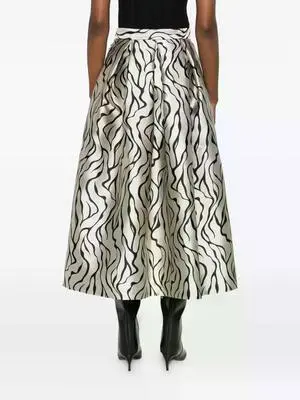 LUNATICA MILANO Pleated Maxi Skirt