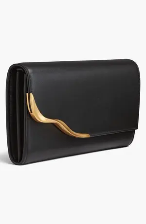 Donna Karan New York Malverne Wristlet - Black/gold