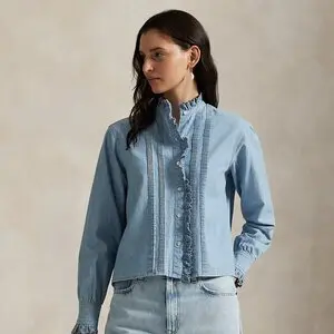 Cotton Chambray Blouses