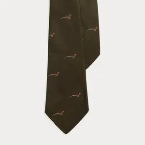 Ralph Lauren Silk Twill Neck Tie - Loden