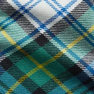 Ralph Lauren Tartan Wool Neck Tie - Green/blue Multi