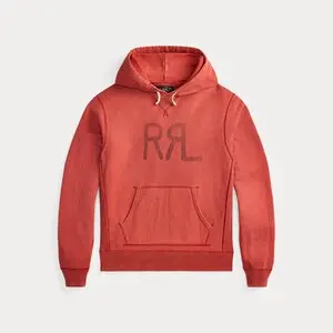 Ralph Lauren Double Rl Ranch Logo Hoodie - New Brick
