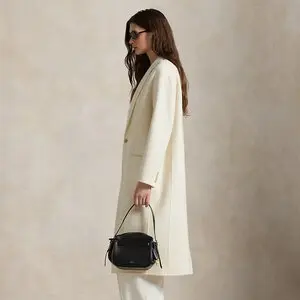 Ralph Lauren Double-faced Wool Overcoat - Cream