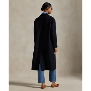 Ralph Lauren Double-faced Wool Overcoat - Navy