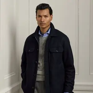 Ralph Lauren Long Sleeve Overshirts For Men