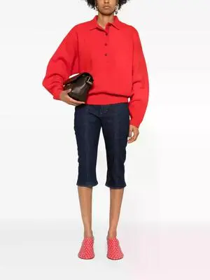 Jacquemus Polo-neck Sweater - Red
