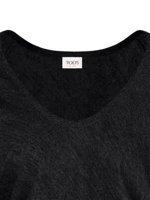 TOD'S Logo-embroidered Sweater