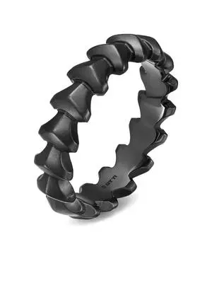 David Yurman Titanium Armory Ring - Black