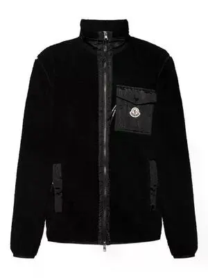 Moncler Fleece Patch-pocket Sweater