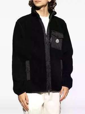 Moncler Fleece Patch-pocket Sweater