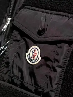 Moncler Fleece Patch-pocket Sweater