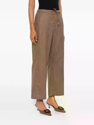 Max Mara Wool-cashmere Blend Trousers