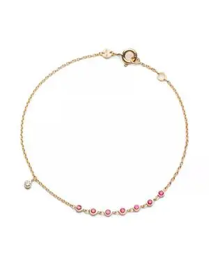 WE BY WHITEBIRD Clarisse Rich Ruby Bracelet - Gold