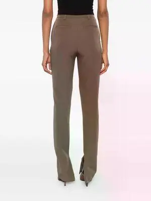 THELATEST Zip-detail Trousers - Neutrals