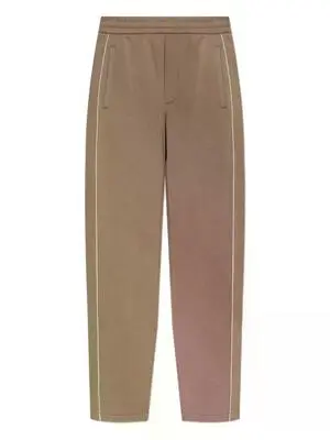 Emporio Armani Side-stripe Trousers - Neutrals
