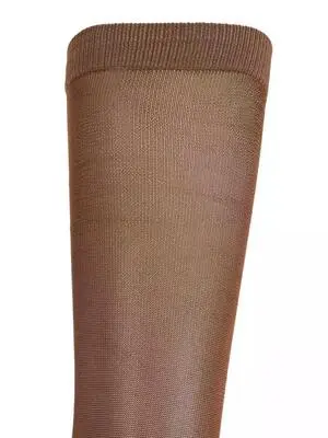 Marni Sheer Ribbed Socks