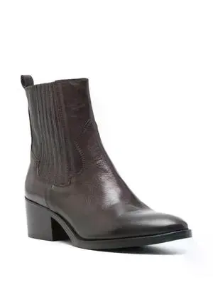CURIOSITÈ 55mm Leather Ankle Boots