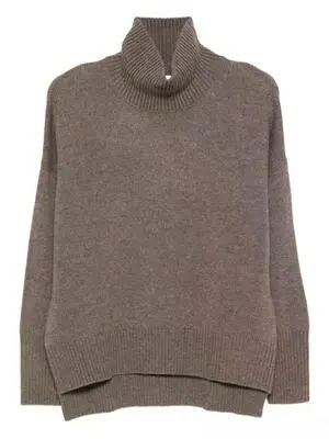 LISA YANG Heidi Cashmere Sweater - Brown