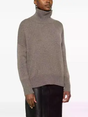 LISA YANG Heidi Cashmere Sweater - Brown