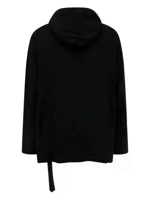Rick Owens Drawstring-hem Hoodie - Black