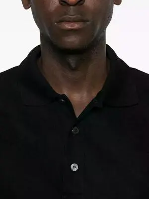 LANVIN Short-sleeve Polo Shirt - Black