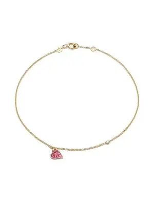 WE BY WHITEBIRD Clarisse 18kt Yellow Ruby Bracelet - Gold