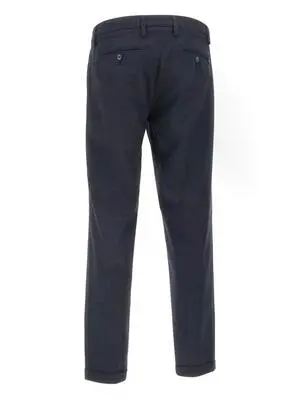 RE-HASH Textured Cuffed Trousers
