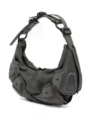 INNERRAUM Small Object M02 Half Moon Shoulder Bag - Grey
