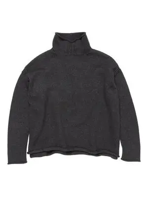 Acne Studios Embroidered-logo High-neck Sweater