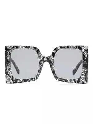 Dolce & Gabbana Square Frame Sunglasses - Black