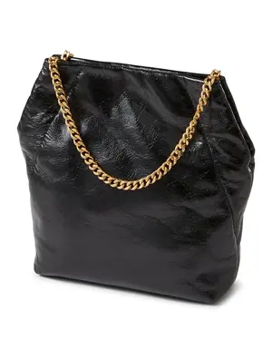 Veronica Beard Crinkle Slouch Shoulder Bag