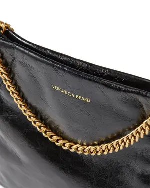 Veronica Beard Crinkle Slouch Shoulder Bag