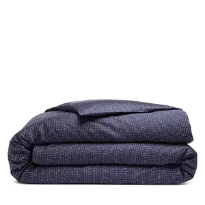 SCHLOSSBERG Erin Sateen Duvet Cover, Queen - Navy Bleu