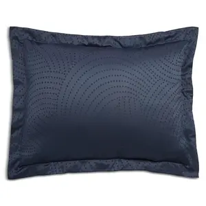 SCHLOSSBERG Yael Jacquard Sham, Boudoir - Dark Bleu