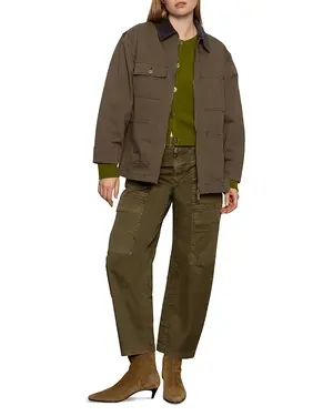 Sanctuary Barn Jacket - Burnt Olive