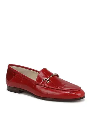 Sam Edelman Loraine Loafers - Red/black
