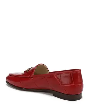 Sam Edelman Loraine Loafers - Red/black