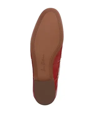 Sam Edelman Loraine Loafers - Red/black